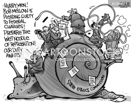 Ethics Commission Cartoons and Comics - funny pictures from CartoonStock