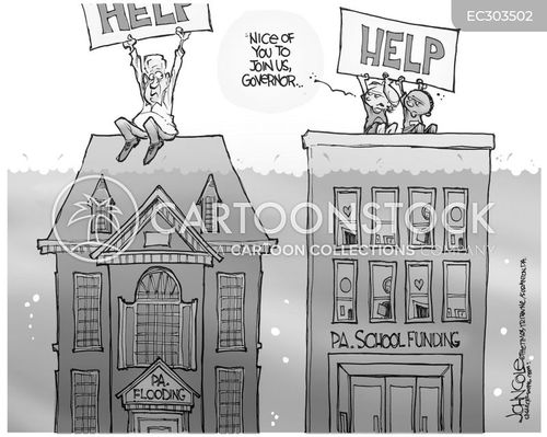 Pennsylvania Floods Cartoons and Comics - funny pictures from CartoonStock