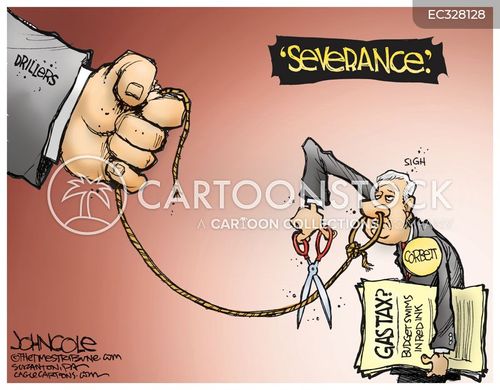 Severance Tax Cartoons and Comics - funny pictures from CartoonStock