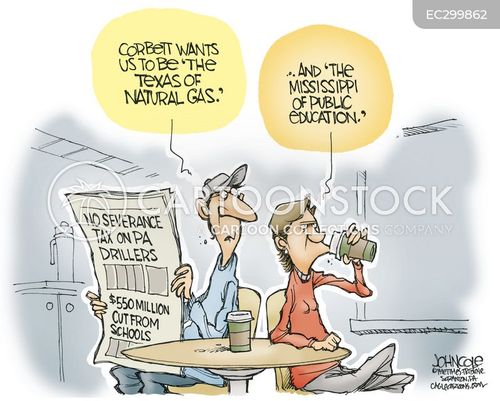 Marcellus Shale Tax Cartoons and Comics - funny pictures from CartoonStock