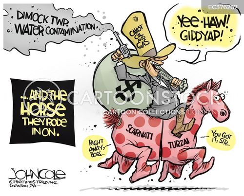 Fracking Site Cartoons and Comics - funny pictures from CartoonStock