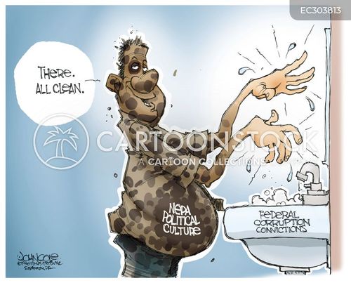 Political Corruption Cartoons and Comics - funny pictures from CartoonStock