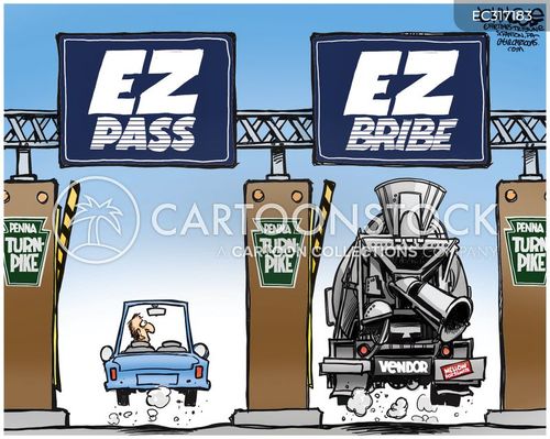 Turnpike Commission Cartoons and Comics - funny pictures from CartoonStock