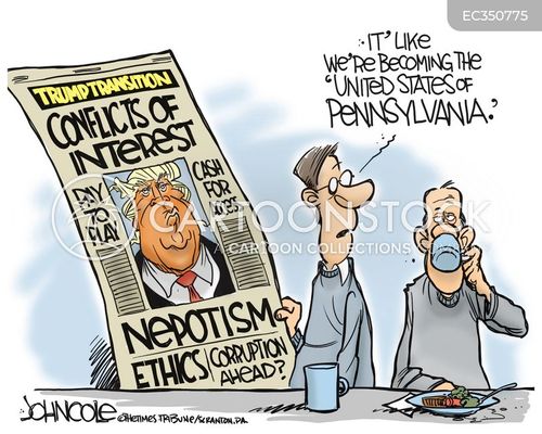 Political Nepotism Cartoons and Comics - funny pictures from CartoonStock