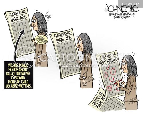 Public Notice Cartoons and Comics - funny pictures from CartoonStock