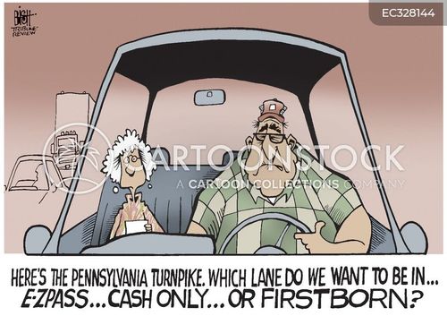 Highway Tolls Cartoons and Comics - funny pictures from CartoonStock