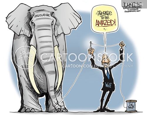 Political Wolf Cartoons and Comics - funny pictures from CartoonStock