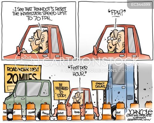 Speed Restriction Cartoons and Comics - funny pictures from CartoonStock