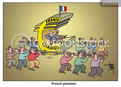 Retraites Cartoons and Comics - funny pictures from CartoonStock