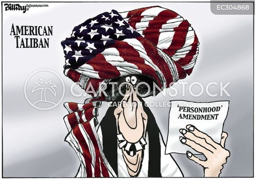 Personhood Amendment Cartoons and Comics - funny pictures from CartoonStock