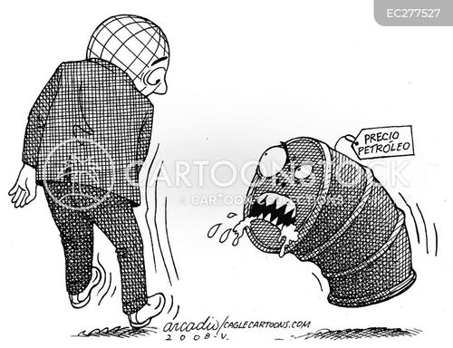 Crisis Petrolera Cartoons and Comics - funny pictures from CartoonStock