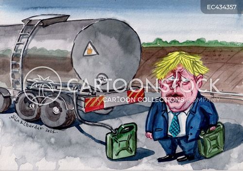 Petrol Shortage Cartoons and Comics - funny pictures from CartoonStock
