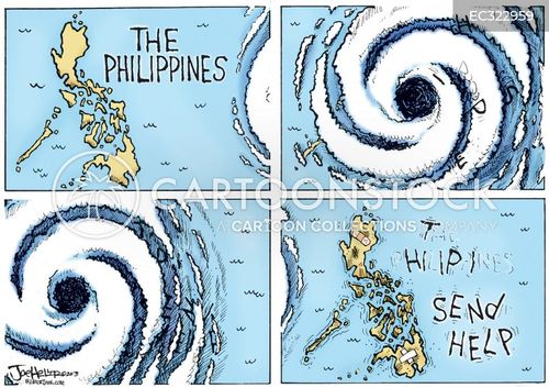 Typhoon Preparedness Cartoons and Comics - funny pictures from CartoonStock