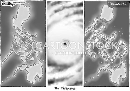 Philippine Typhoon Cartoons and Comics - funny pictures from CartoonStock
