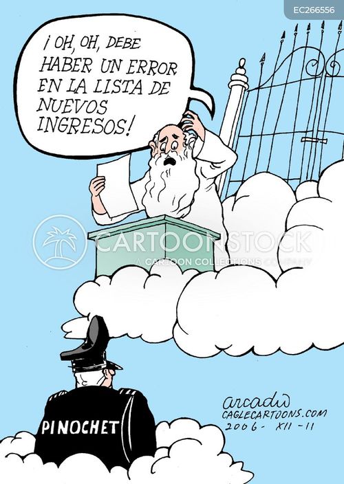 Augusto Pinochet Cartoons and Comics - funny pictures from CartoonStock