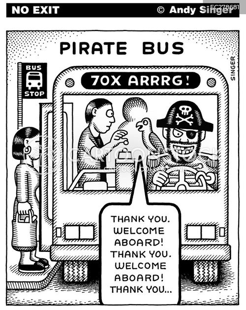 Shuttle Buses Cartoons and Comics - funny pictures from CartoonStock