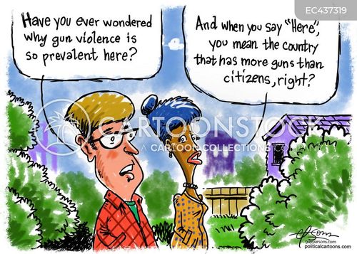 Guns Scope Cartoons and Comics - funny pictures from CartoonStock