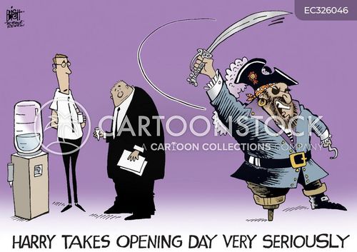 Pirates Pride Cartoons and Comics - funny pictures from CartoonStock