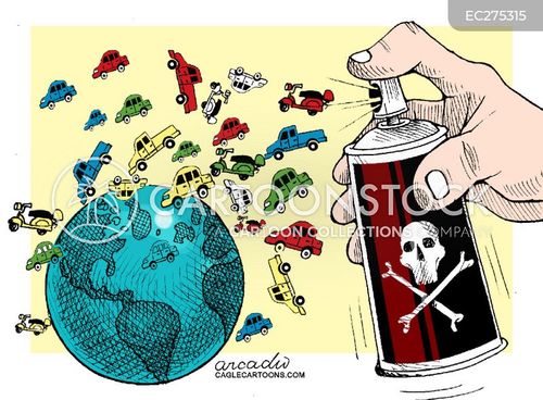 Human-caused Pollution Cartoons and Comics - funny pictures from ...