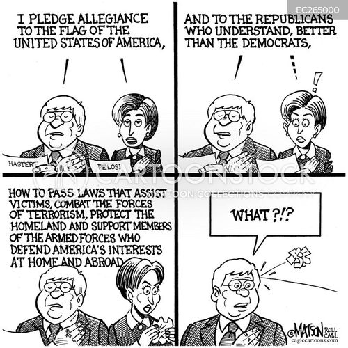 Allegiance To Leader Cartoons and Comics - funny pictures from CartoonStock