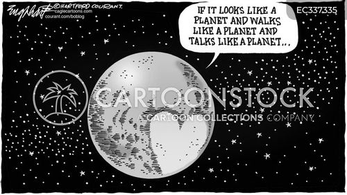 Planet Pluto Comic