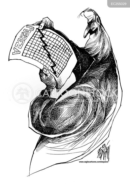 Poverty Cycle Cartoons and Comics - funny pictures from CartoonStock