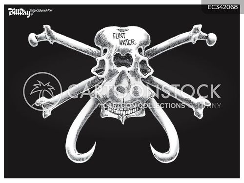 Poisoned Water Cartoons and Comics - funny pictures from CartoonStock