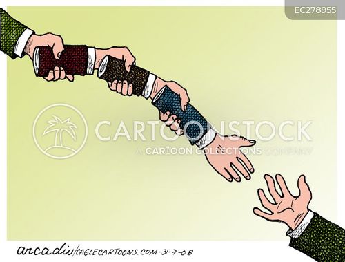 Political Handoff Cartoons and Comics - funny pictures from CartoonStock