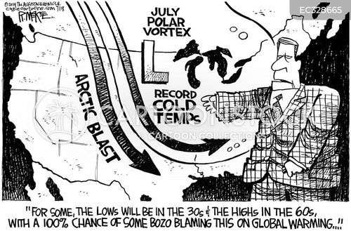 Arctic Weather Cartoons and Comics - funny pictures from CartoonStock