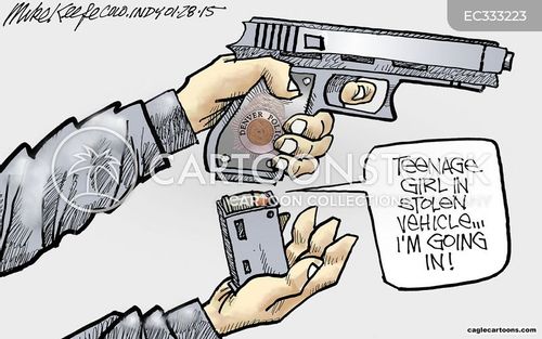 Teenage Crime Cartoons and Comics - funny pictures from CartoonStock