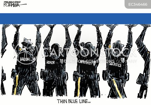 Police Response Cartoons and Comics - funny pictures from CartoonStock