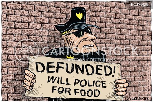 Defunding The Police Cartoons and Comics - funny pictures from CartoonStock