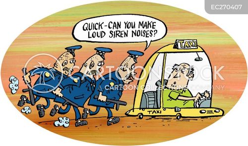 Police Presence Cartoons and Comics - funny pictures from CartoonStock