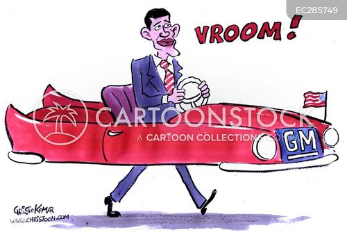 Speed Racer Obama Cartoons and Comics - funny pictures from CartoonStock