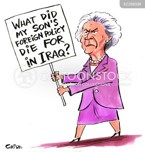Pro-war Mother Cartoons and Comics - funny pictures from CartoonStock