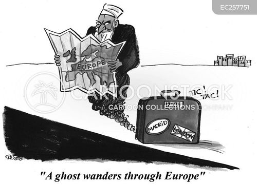Europe Map Cartoons and Comics - funny pictures from CartoonStock