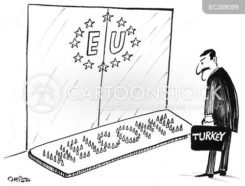 Accession Talks Cartoons and Comics - funny pictures from CartoonStock