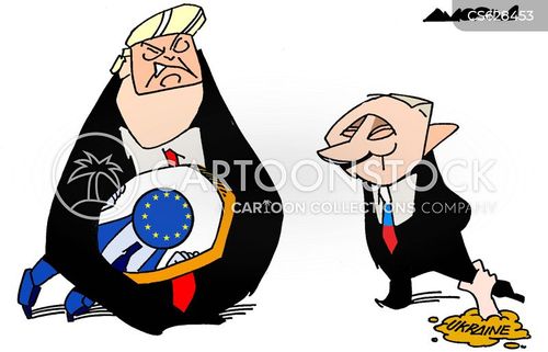Putin-trump Alliance Cartoons and Comics - funny pictures from CartoonStock