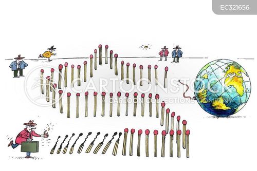 Threatening Bombs Cartoons and Comics - funny pictures from CartoonStock