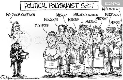 Campaign Misstep Cartoons and Comics - funny pictures from CartoonStock