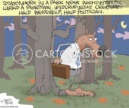 Spooky Creatures Cartoons and Comics - funny pictures from CartoonStock