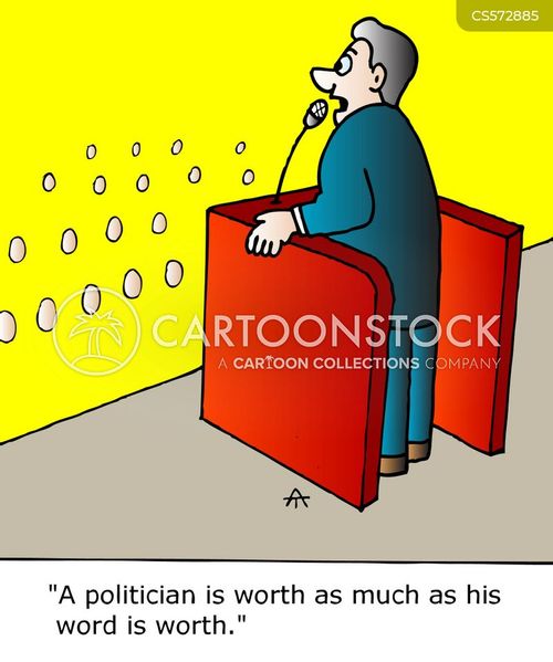 Election Speech Cartoons and Comics - funny pictures from CartoonStock