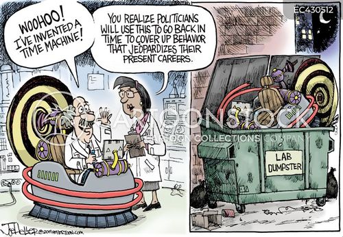 Time Machine Cartoons and Comics - funny pictures from CartoonStock