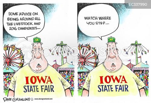 Iowa Fair Cartoons and Comics - funny pictures from CartoonStock
