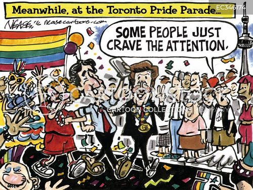 Toronto Pride Cartoons and Comics - funny pictures from CartoonStock
