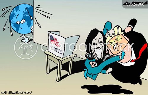 Fighting Cartoons and Comics - funny pictures from CartoonStock