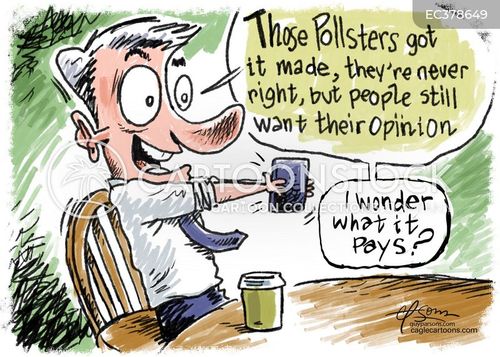 Says He Has The Real Polls Cartoons and Comics - funny pictures from ...