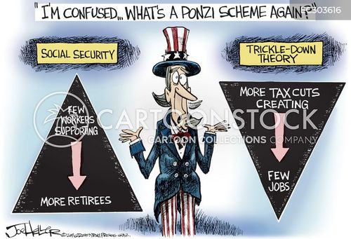 Ponzi Scheme Cartoons and Comics - funny pictures from CartoonStock