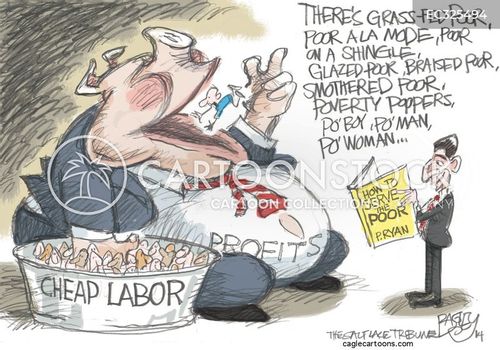 Poor Labor Cartoons and Comics - funny pictures from CartoonStock