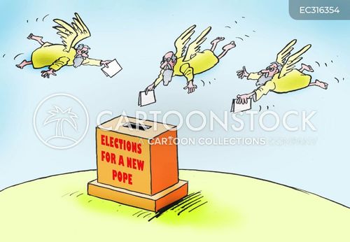 Abdication Pope Cartoons and Comics - funny pictures from CartoonStock